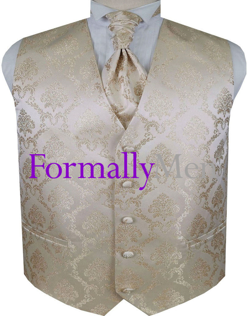 Dajarra Cream Vest | FM Formal Wear | Mens Vest